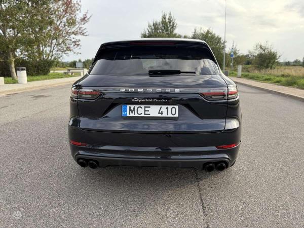 Blue Porsche Cayenne 2019 in Klaipeda, with an engine capacity of 4.00 L and mileage of 119 thousand km for 47900 €, photo 5 on AUTOMOTO.COM.LV