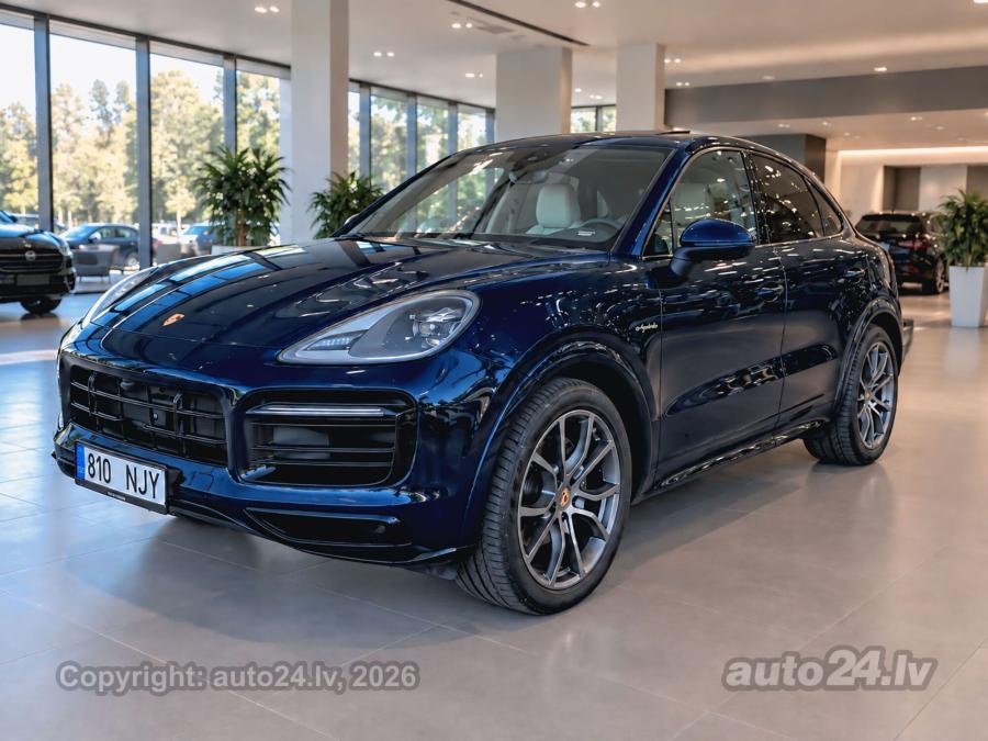 Zils Porsche Cayenne 2023 Tallina, ar dzinēja tilpumu 3.00 L un nobraukumu 44 tūkst. km par 82500 €, foto 1 vietnē AUTOMOTO.COM.LV