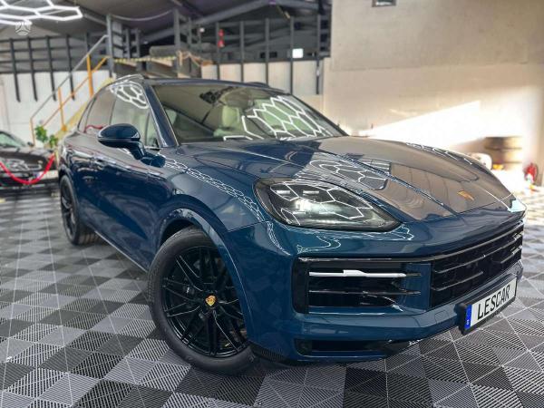 Zils Porsche Cayenne 2024 Viļņa, ar dzinēja tilpumu 3.00 L un nobraukumu 27 tūkst. km par 81500 €, foto 2 vietnē AUTOMOTO.COM.LV