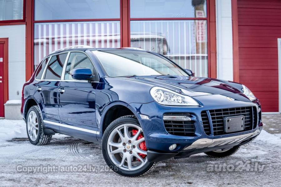 Blue Porsche Cayenne 2007 in Valga, with an engine capacity of 4.80 L and mileage of 102 thousand km for 14800 €, photo 7 on AUTOMOTO.COM.LV
