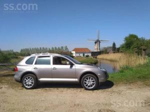Brown Porsche Cayenne 2008 in Kuldiga, with an engine capacity of 4.80 L and mileage of 0 thousand km for 5650 €, photo  on AUTOMOTO.COM.LV