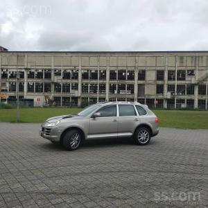 Brown Porsche Cayenne 2008 in Kuldiga, with an engine capacity of 4.80 L and mileage of 0 thousand km for 5650 €, photo 5 on AUTOMOTO.COM.LV