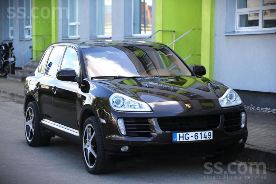 Brown Porsche Cayenne 2009 in Riga, with an engine capacity of 3.60 L and mileage of 187 thousand km for 8995 €, photo 5 on AUTOMOTO.COM.LV