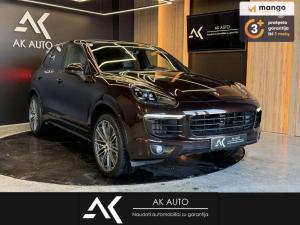 Brown Porsche Cayenne 2014 in Kaunas, with an engine capacity of 4.13 L and mileage of 297 thousand km for 28990 €, photo  on AUTOMOTO.COM.LV