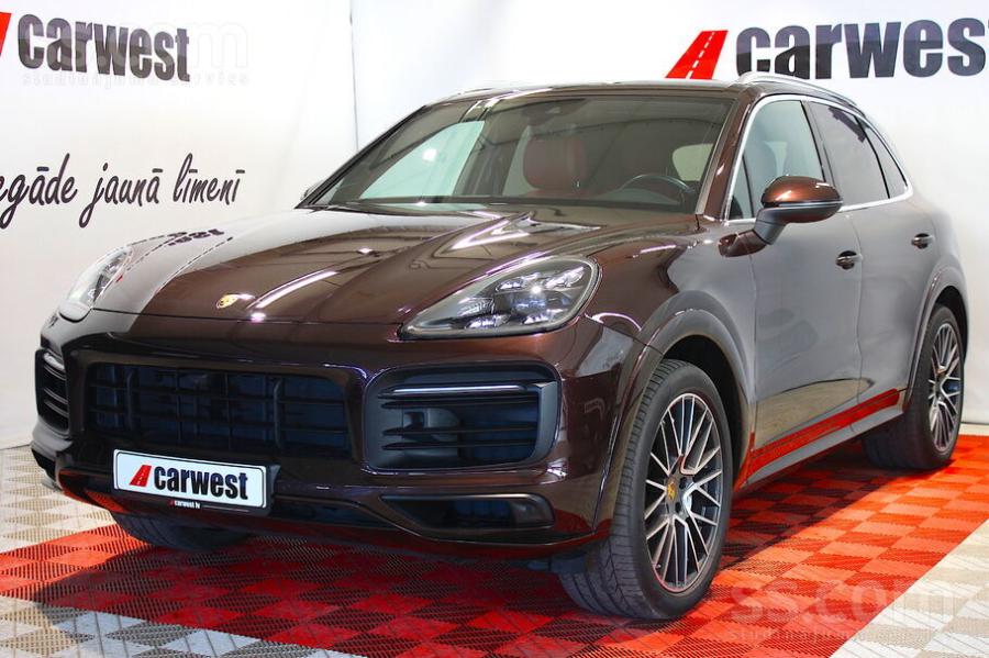 Brūns Porsche Cayenne 2019 Rīga, ar dzinēja tilpumu 2.90 L un nobraukumu 71 tūkst. km par 54500 €, foto 1 vietnē AUTOMOTO.COM.LV