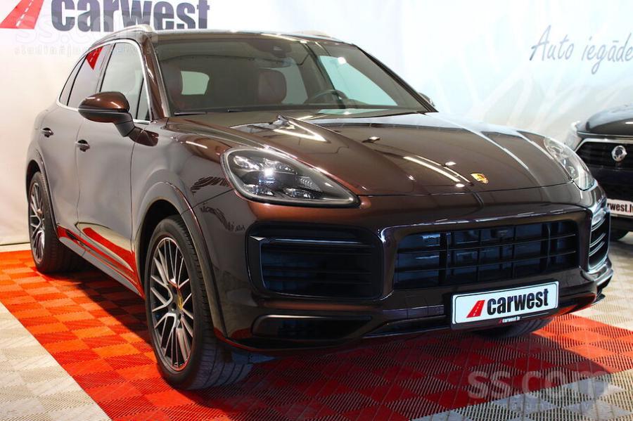 Brūns Porsche Cayenne 2019 Rīga, ar dzinēja tilpumu 2.90 L un nobraukumu 71 tūkst. km par 54500 €, foto 4 vietnē AUTOMOTO.COM.LV