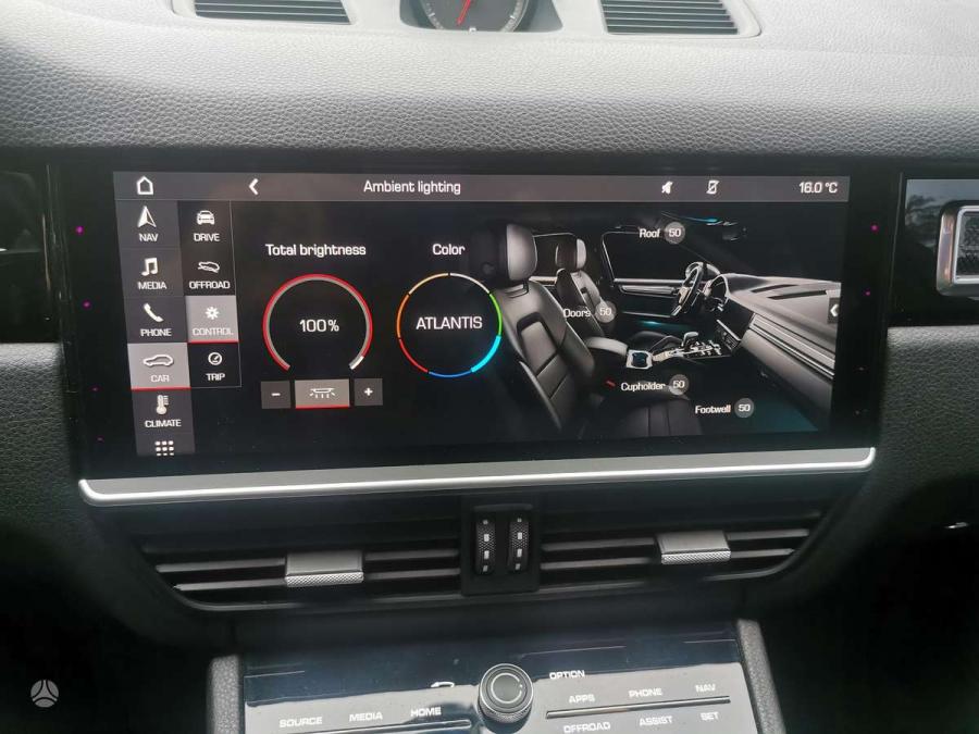 Brūns Porsche Cayenne 2019 Klaipėda, ar dzinēja tilpumu 3.00 L un nobraukumu 168 tūkst. km par 38900 €, foto 21 vietnē AUTOMOTO.COM.LV
