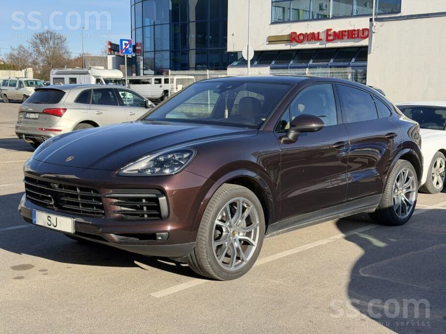 Brūns Porsche Cayenne 2020 Rīga, ar dzinēja tilpumu 3.00 L un nobraukumu 75 tūkst. km par 62900 €, foto 1 vietnē AUTOMOTO.COM.LV