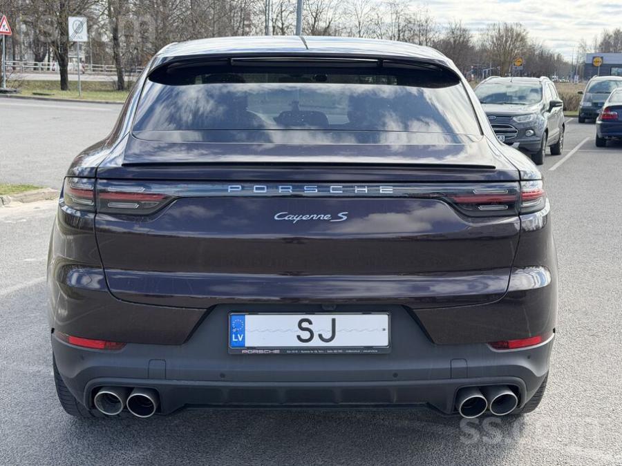 Brūns Porsche Cayenne 2020 Rīga, ar dzinēja tilpumu 3.00 L un nobraukumu 75 tūkst. km par 62900 €, foto 6 vietnē AUTOMOTO.COM.LV