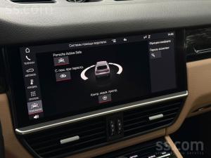 Brown Porsche Cayenne 2021 in Riga, with an engine capacity of 3.00 L and mileage of 97 thousand km for 35990 €, photo 24 on AUTOMOTO.COM.LV