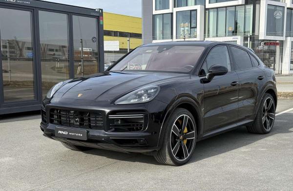 Черный Порше Cayenne Coupe 2020 в Таллин, объемом двигателя 4.00 л и пробегом 135 тыс. км за 72990 €, фото 1 на AUTOMOTO.COM.LV