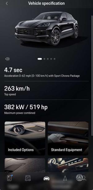 Melns Porsche Cayenne Coupe 2024 Kauņa, ar dzinēja tilpumu 3.00 L un nobraukumu 40 tūkst. km par 99999 €, foto 21 vietnē AUTOMOTO.COM.LV