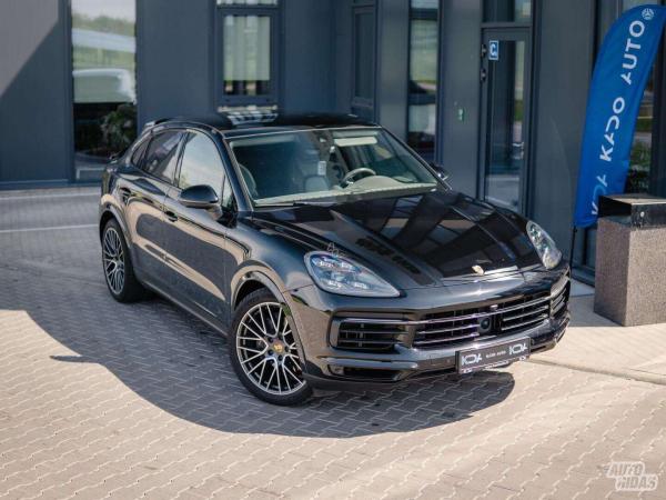 Melns Porsche Cayenne Coupe 2019 Marijampole, ar dzinēja tilpumu 3.00 L un nobraukumu 160 tūkst. km par 50950 €, foto 3 vietnē AUTOMOTO.COM.LV