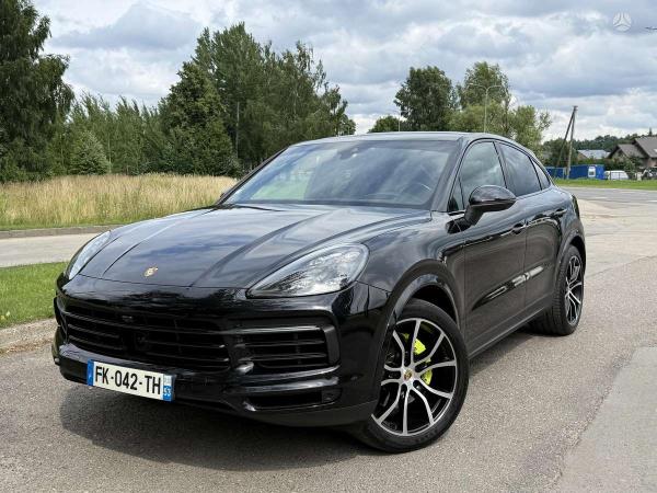 Черный Порше Cayenne Coupe 2019 в Таураге, объемом двигателя 3.00 л и пробегом 183 тыс. км за 46500 €, фото 1 на AUTOMOTO.COM.LV