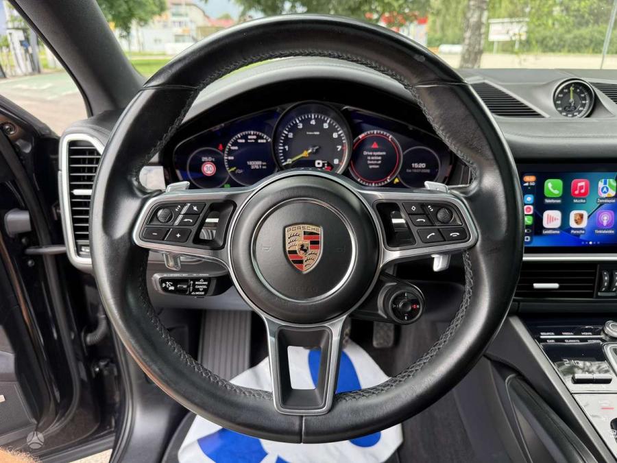Черный Порше Cayenne Coupe 2019 в Таураге, объемом двигателя 3.00 л и пробегом 183 тыс. км за 46500 €, фото 25 на AUTOMOTO.COM.LV