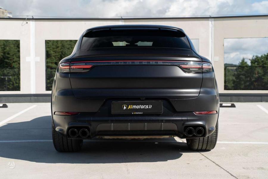 Черный Порше Cayenne Coupe 2019 в Вильнюс, объемом двигателя 4.00 л и пробегом 133 тыс. км за 69850 €, фото 6 на AUTOMOTO.COM.LV
