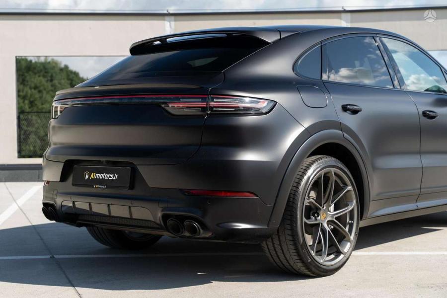 Черный Порше Cayenne Coupe 2019 в Вильнюс, объемом двигателя 4.00 л и пробегом 133 тыс. км за 69850 €, фото 7 на AUTOMOTO.COM.LV