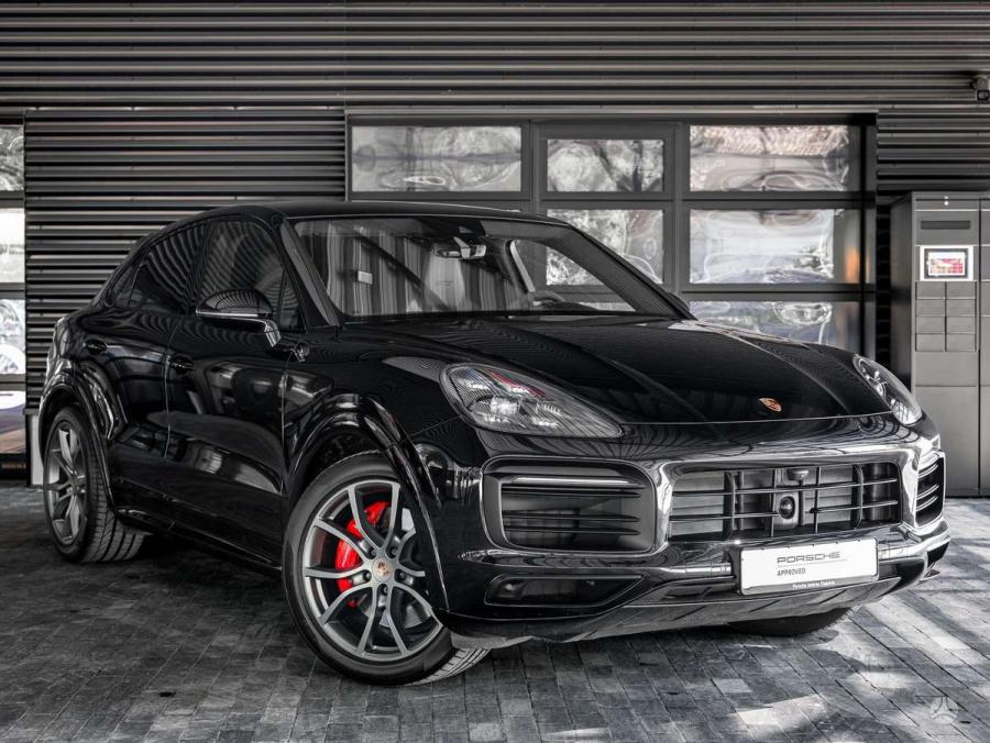 Melns Porsche Cayenne Coupe 2021 Klaipėda, ar dzinēja tilpumu 4.00 L un nobraukumu 97 tūkst. km par 82911 €, foto 8 vietnē AUTOMOTO.COM.LV