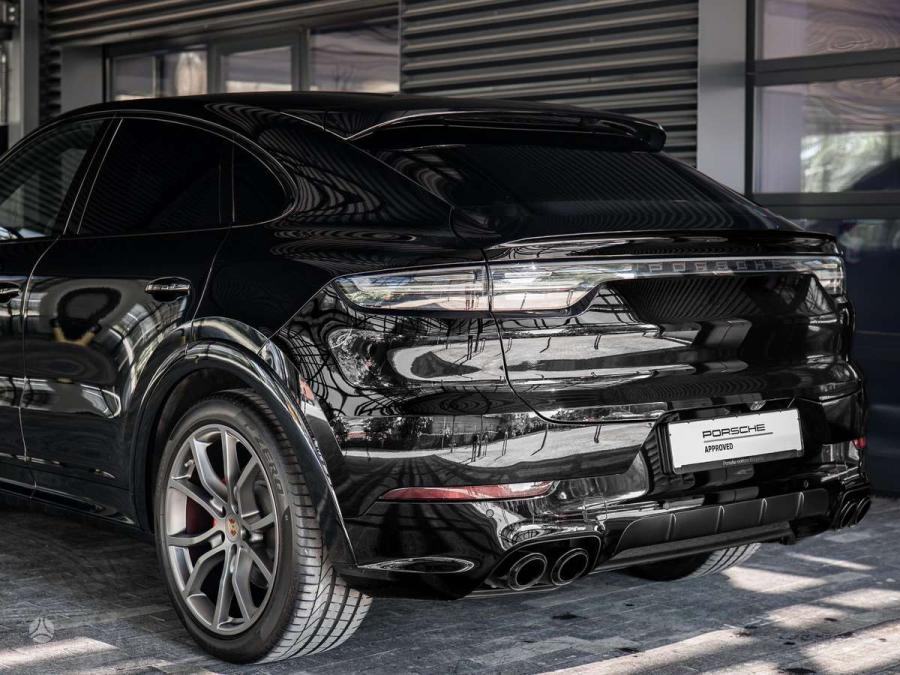 Melns Porsche Cayenne Coupe 2021 Klaipėda, ar dzinēja tilpumu 4.00 L un nobraukumu 97 tūkst. km par 82911 €, foto 22 vietnē AUTOMOTO.COM.LV