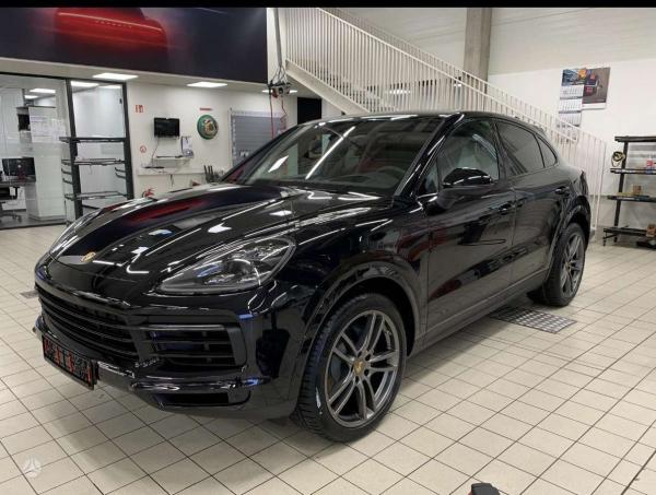 Черный Порше Cayenne Coupe 2021 в Каунас, объемом двигателя 3.00 л и пробегом 110 тыс. км за 71999 €, фото 1 на AUTOMOTO.COM.LV
