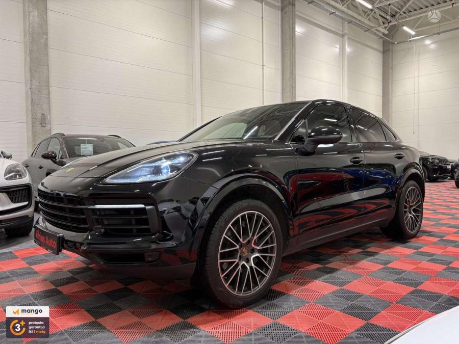 Черный Порше Cayenne Coupe 2021 в Вильнюс, объемом двигателя 3.00 л и пробегом 104 тыс. км за 52499 €, фото 1 на AUTOMOTO.COM.LV
