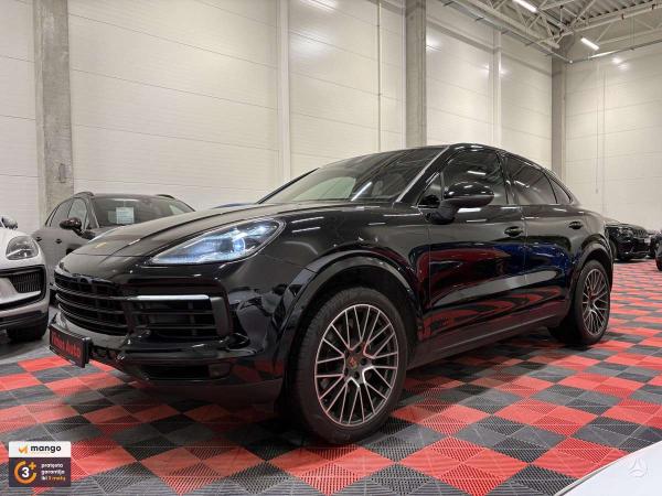 Черный Порше Cayenne Coupe 2021 в Вильнюс, объемом двигателя 3.00 л и пробегом 104 тыс. км за 49990 €, фото 1 на AUTOMOTO.COM.LV