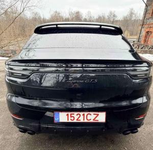 Black Porsche Cayenne Coupe 2021 in Vilnius, with an engine capacity of 4.00 L and mileage of 56 thousand km for 66000 €, photo 6 on AUTOMOTO.COM.LV