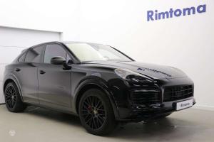Black Porsche Cayenne Coupe 2023 in Vilnius, with an engine capacity of 4.00 L and mileage of 60 thousand km for 87700 €, photo  on AUTOMOTO.COM.LV
