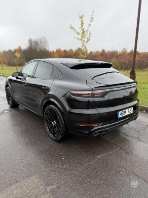 Black Porsche Cayenne Coupe 2020 in Siauliai, with an engine capacity of 4.00 L and mileage of 85 thousand km for 72000 €, photo  on AUTOMOTO.COM.LV