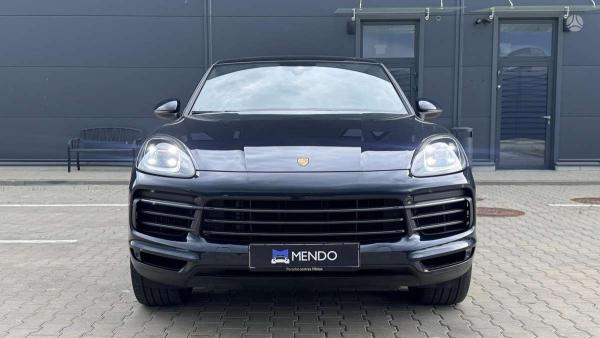 Blue Porsche Cayenne Coupe 2022 in Vilnius, with an engine capacity of 3.00 L and mileage of 61 thousand km for 65990 €, photo 5 on AUTOMOTO.COM.LV
