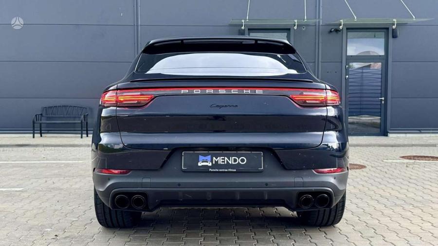 Синий Порше Cayenne Coupe 2022 в Вильнюс, объемом двигателя 3.00 л и пробегом 61 тыс. км за 65990 €, фото 7 на AUTOMOTO.COM.LV