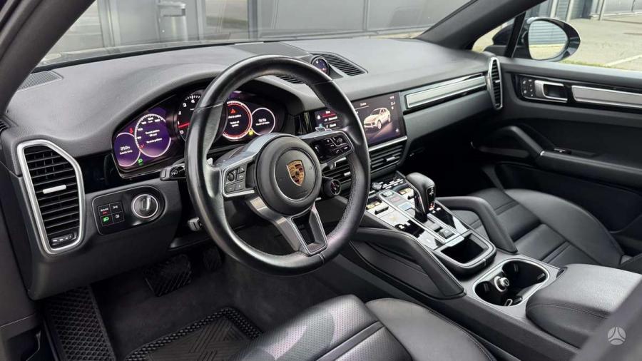 Синий Порше Cayenne Coupe 2022 в Вильнюс, объемом двигателя 3.00 л и пробегом 61 тыс. км за 65990 €, фото 16 на AUTOMOTO.COM.LV