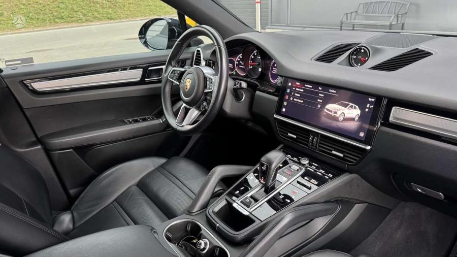 Синий Порше Cayenne Coupe 2022 в Вильнюс, объемом двигателя 3.00 л и пробегом 61 тыс. км за 65990 €, фото 23 на AUTOMOTO.COM.LV