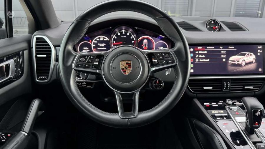 Синий Порше Cayenne Coupe 2022 в Вильнюс, объемом двигателя 3.00 л и пробегом 61 тыс. км за 65990 €, фото 25 на AUTOMOTO.COM.LV