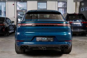 Blue Porsche Cayenne Coupe 2024 in Kaunas, with an engine capacity of 3.00 L and mileage of 21 thousand km for 102950 €, photo 8 on AUTOMOTO.COM.LV