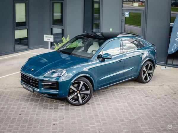 Zils Porsche Cayenne Coupe 2024 Kauņa, ar dzinēja tilpumu 3.00 L un nobraukumu 25 tūkst. km par 99450 €, foto 5 vietnē AUTOMOTO.COM.LV