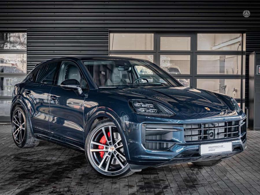 Zils Porsche Cayenne Coupe 2025 Klaipėda, ar dzinēja tilpumu 4.00 L un nobraukumu 8 tūkst. km par 141911 €, foto 7 vietnē AUTOMOTO.COM.LV
