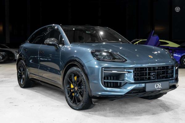 Синий Порше Cayenne Coupe 2025 в Рига, объемом двигателя 3.67 л и пробегом 4 тыс. км за 159000 €, фото 3 на AUTOMOTO.COM.LV