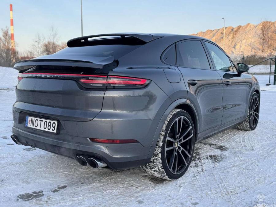 Серый Порше Cayenne Coupe 2019 в Вильнюс, объемом двигателя 3.00 л и пробегом 98 тыс. км за 49900 €, фото 4 на AUTOMOTO.COM.LV