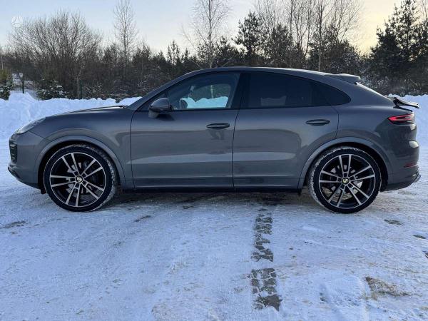 Pelēks Porsche Cayenne Coupe 2019 Viļņa, ar dzinēja tilpumu 3.00 L un nobraukumu 98 tūkst. km par 49900 €, foto 5 vietnē AUTOMOTO.COM.LV