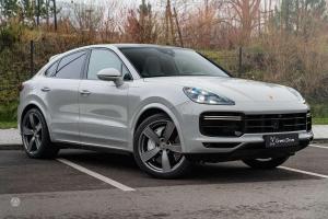 Grey Porsche Cayenne Coupe 2019 in Vilnius, with an engine capacity of 4.00 L and mileage of 70 thousand km for 84990 €, photo 3 on AUTOMOTO.COM.LV