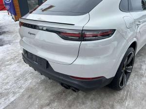 Grey Porsche Cayenne Coupe 2019 in Kaunas, with an engine capacity of 3.00 L and mileage of 203 thousand km for 48500 €, photo 5 on AUTOMOTO.COM.LV