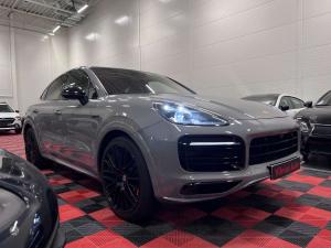 Grey Porsche Cayenne Coupe 2020 in Vilnius, with an engine capacity of 3.00 L and mileage of 70 thousand km for 59990 €, photo 3 on AUTOMOTO.COM.LV