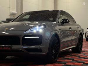 Grey Porsche Cayenne Coupe 2020 in Vilnius, with an engine capacity of 3.00 L and mileage of 70 thousand km for 59990 €, photo 7 on AUTOMOTO.COM.LV