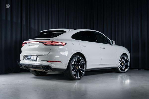 Серый Порше Cayenne Coupe 2020 в Вильнюс, объемом двигателя 4.40 л и пробегом 84 тыс. км за 74998 €, фото 4 на AUTOMOTO.COM.LV
