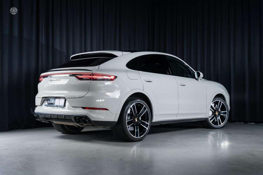 Pelēks Porsche Cayenne Coupe 2020 Viļņa, ar dzinēja tilpumu 4.40 L un nobraukumu 84 tūkst. km par 74998 €, foto 5 vietnē AUTOMOTO.COM.LV