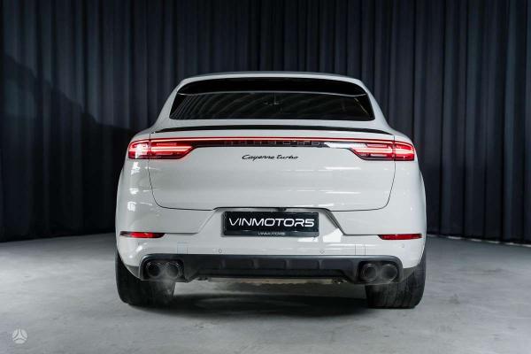 Серый Порше Cayenne Coupe 2020 в Вильнюс, объемом двигателя 4.40 л и пробегом 84 тыс. км за 74998 €, фото 5 на AUTOMOTO.COM.LV