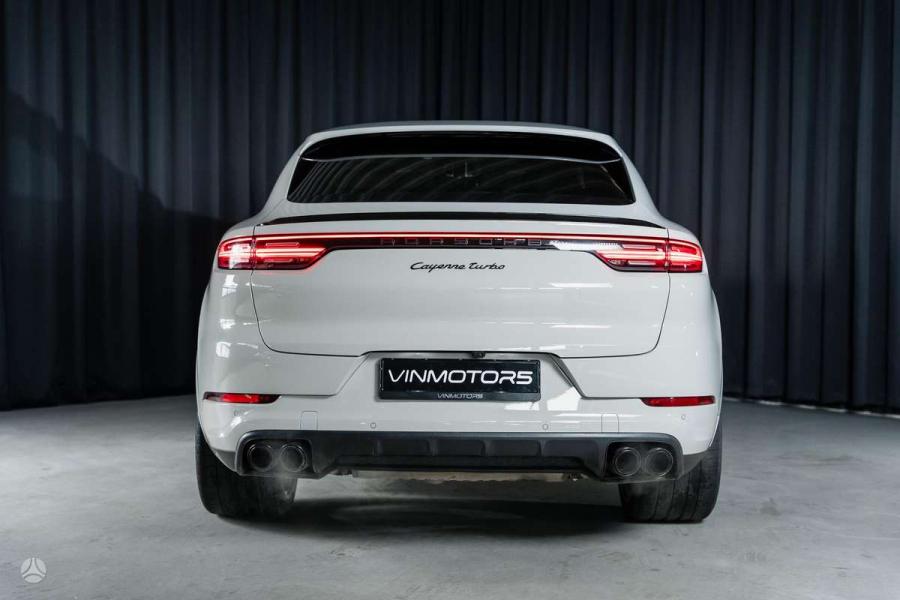 Pelēks Porsche Cayenne Coupe 2020 Viļņa, ar dzinēja tilpumu 4.40 L un nobraukumu 84 tūkst. km par 74998 €, foto 6 vietnē AUTOMOTO.COM.LV