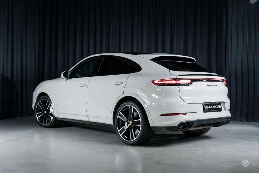 Pelēks Porsche Cayenne Coupe 2020 Viļņa, ar dzinēja tilpumu 4.40 L un nobraukumu 84 tūkst. km par 74998 €, foto 7 vietnē AUTOMOTO.COM.LV