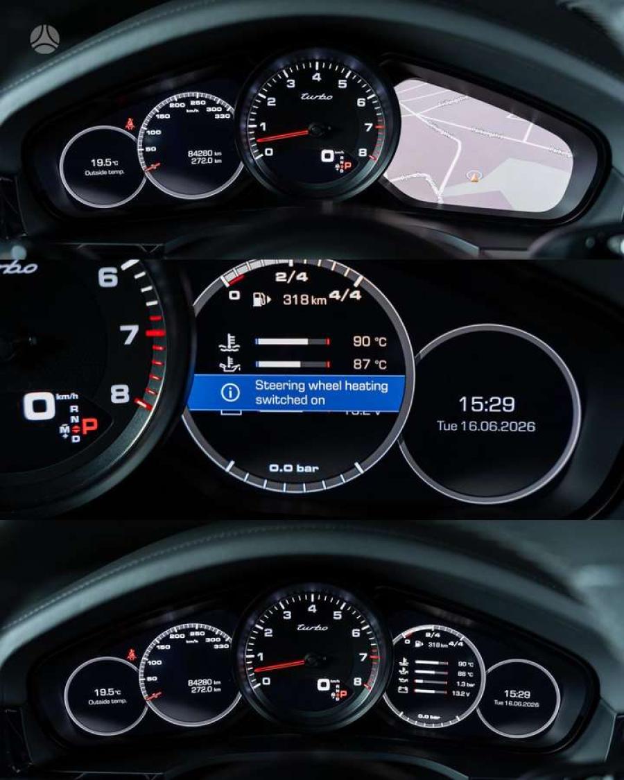 Pelēks Porsche Cayenne Coupe 2020 Viļņa, ar dzinēja tilpumu 4.40 L un nobraukumu 84 tūkst. km par 74998 €, foto 27 vietnē AUTOMOTO.COM.LV